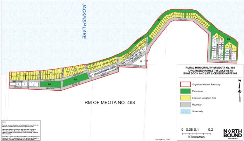 Example License Exempt Summary – Organized Hamlet of Day's Beach